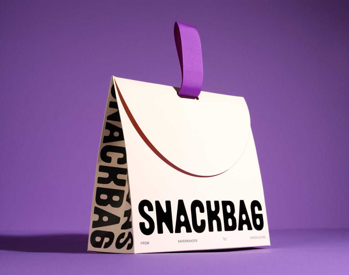 ICON Papers Snackbag – Designobjekt & kreatives Packaging